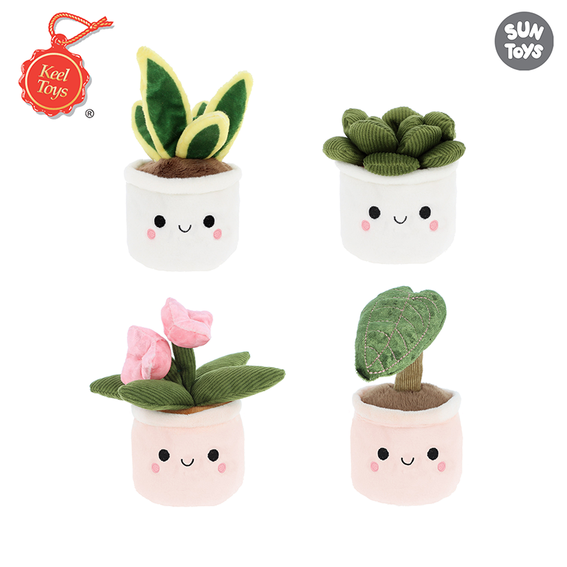 Keel Toys 12cm Plant Bobballs Assorted – Suntoys