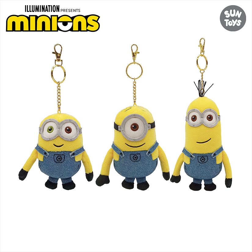 Minions 4" Keychain - Bob | Stuart | Kevin – Suntoys