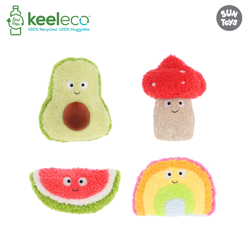 Keel Toys 12cm Keeleco Snackies Beanbag Plush Assorted – Suntoys