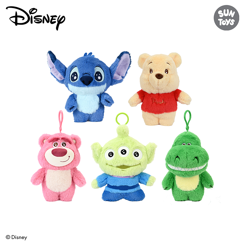 Disney 8” Sweet Dream Collection - Stitch | Pooh | Lotso | Alien | Rex ...