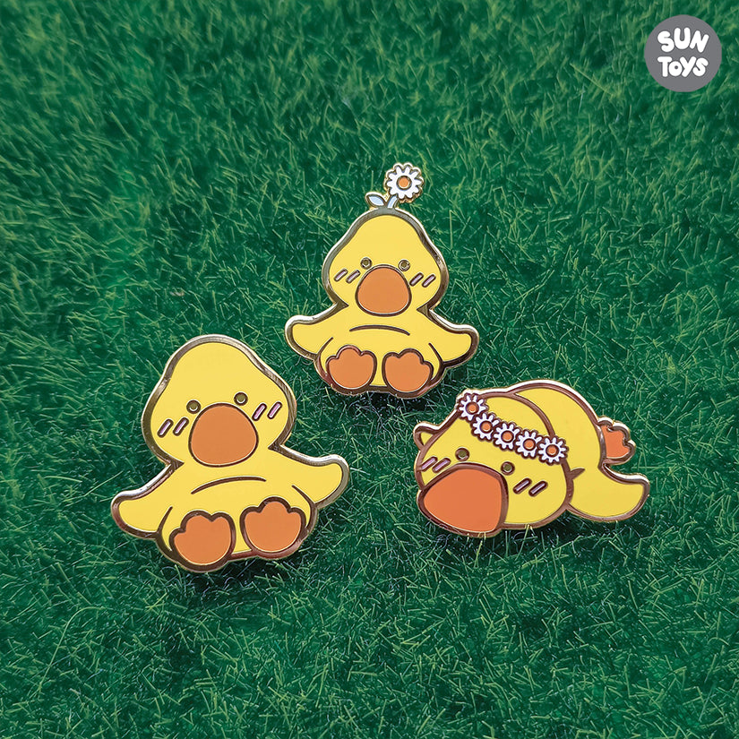 Suntoys My Yellow Duck Enamel Pin Collection