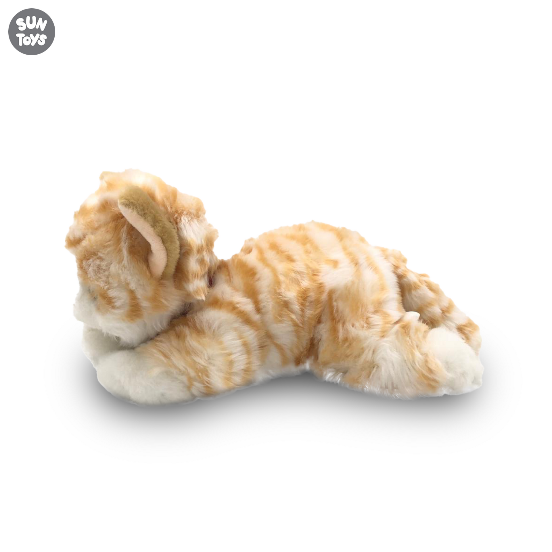 Suntoys 12" Laying Cat Plush